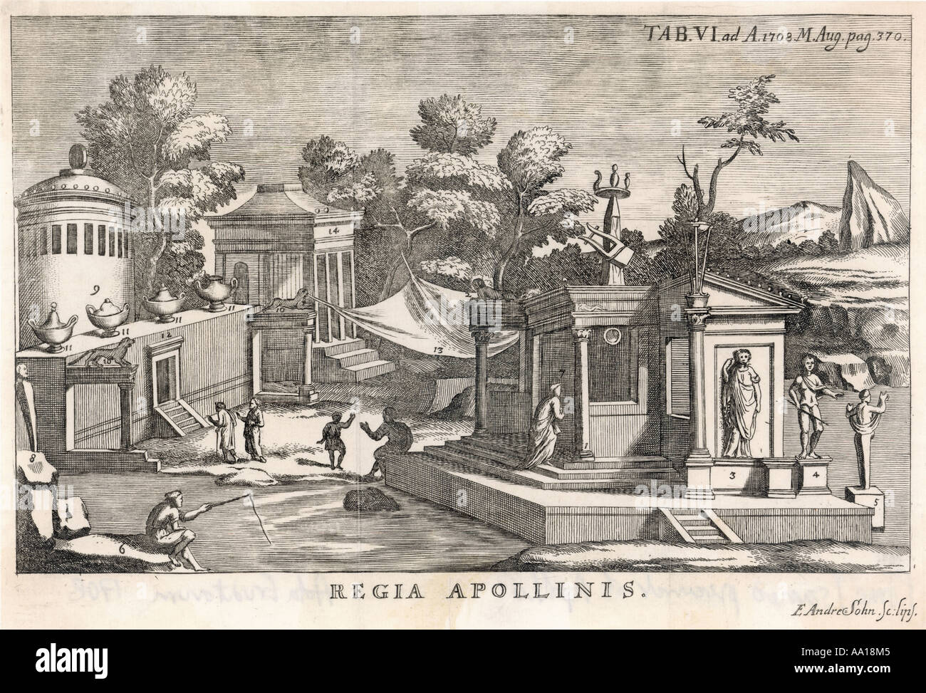 Roman temple dedicated apollo hi-res stock photography and images - Alamy