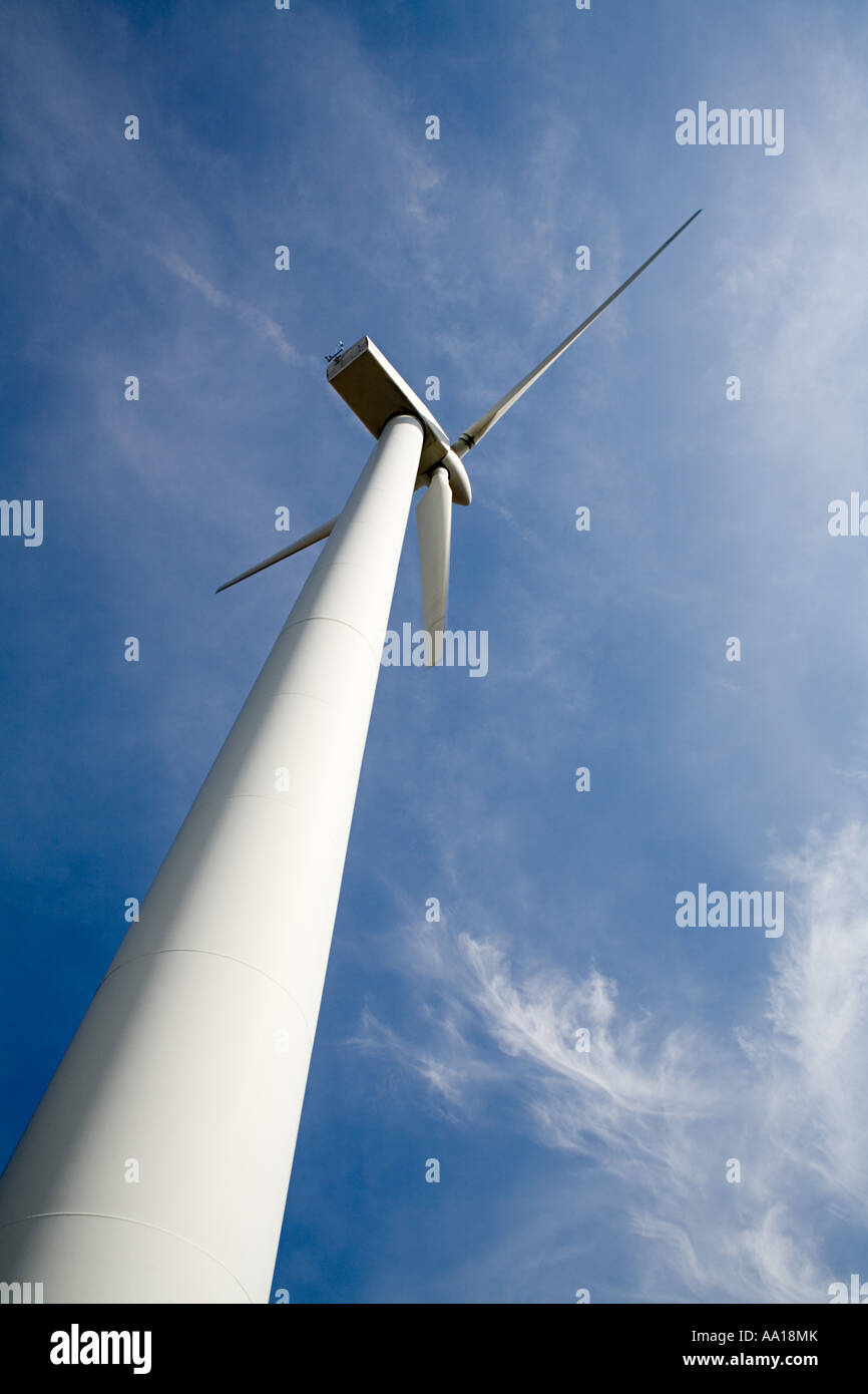 Wind turbine heavy sky hi-res stock photography and images - Alamy