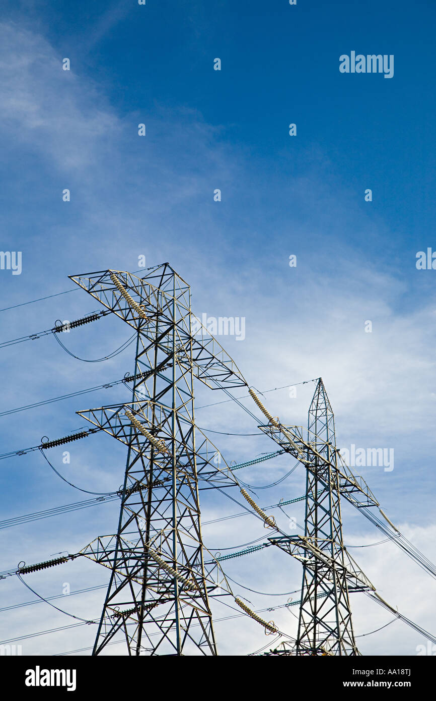 Power Line Pylons High Resolution Stock Photography and Images - Alamy