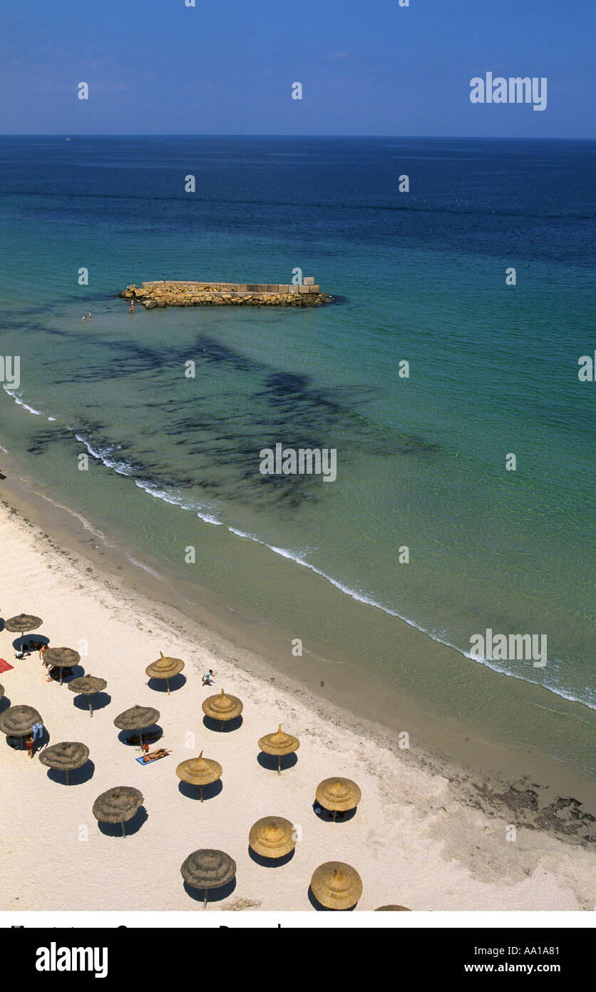 Tunisia Sousse Beach Stock Photo - Alamy