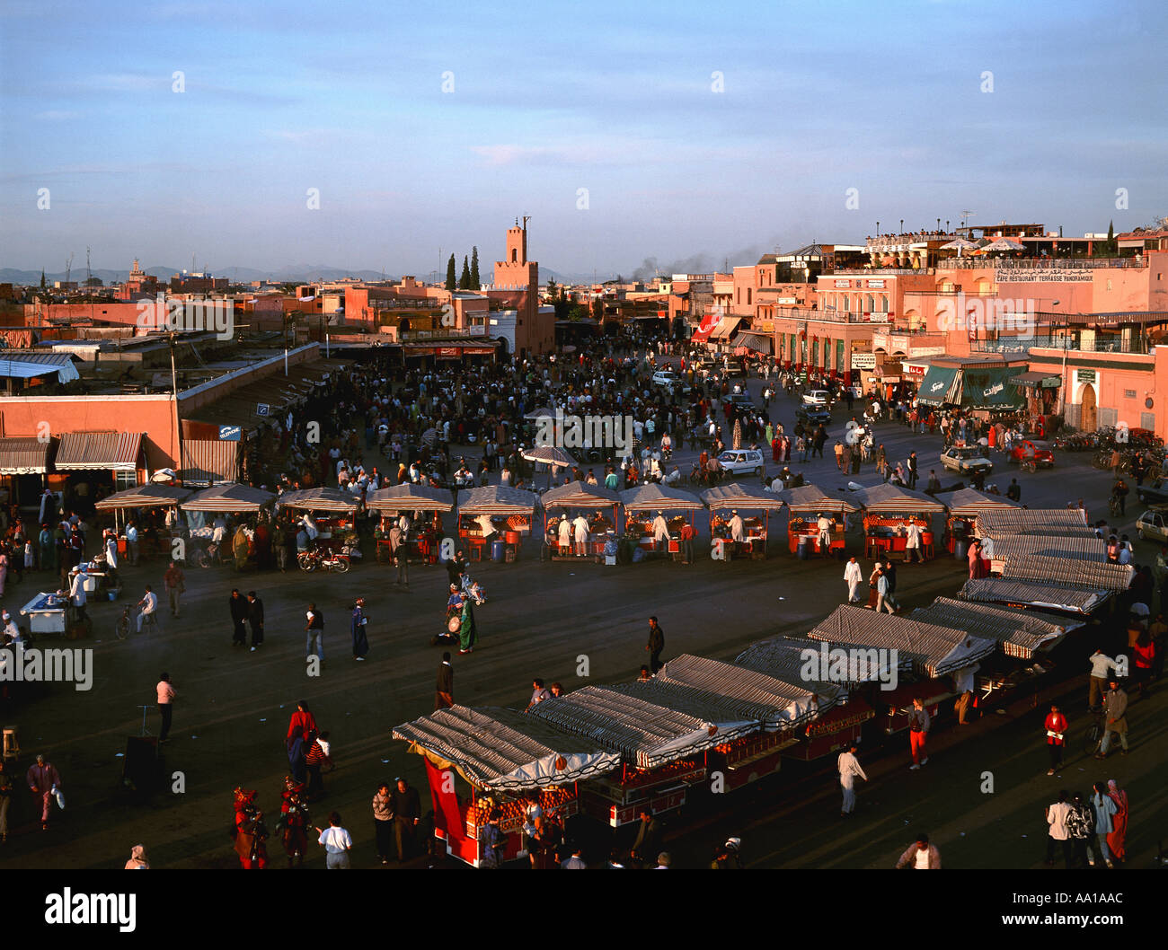 Morocco Marakech Jemaa el Fna Place Stock Photo - Alamy