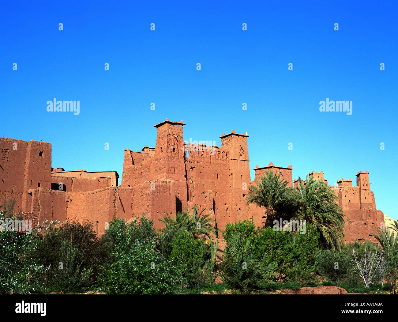 Morocco Ksar Aït Benhaddou Stock Photo - Alamy