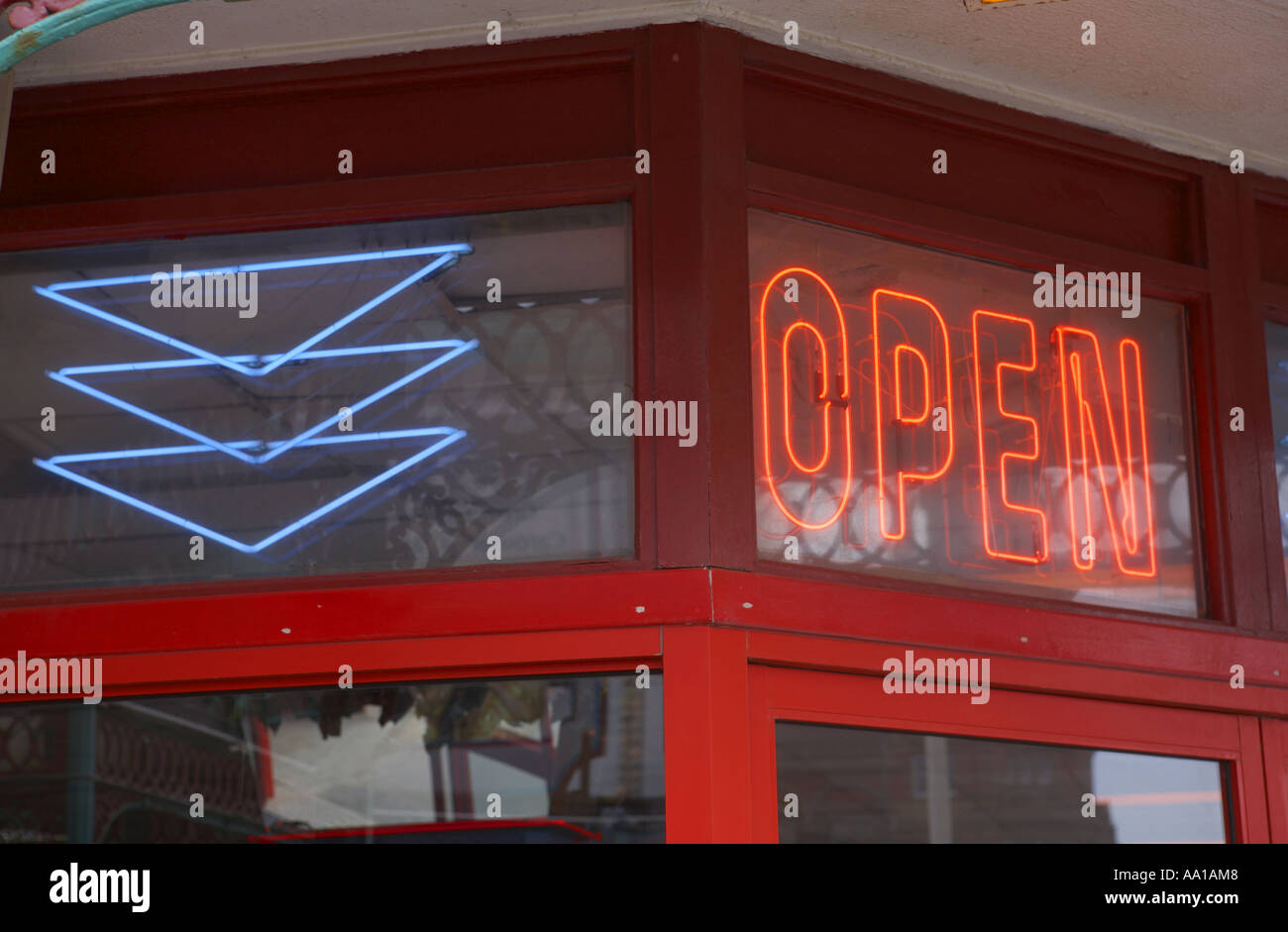 Neon sign, North Pier, Blackpool, UK Stock Photo - Alamy