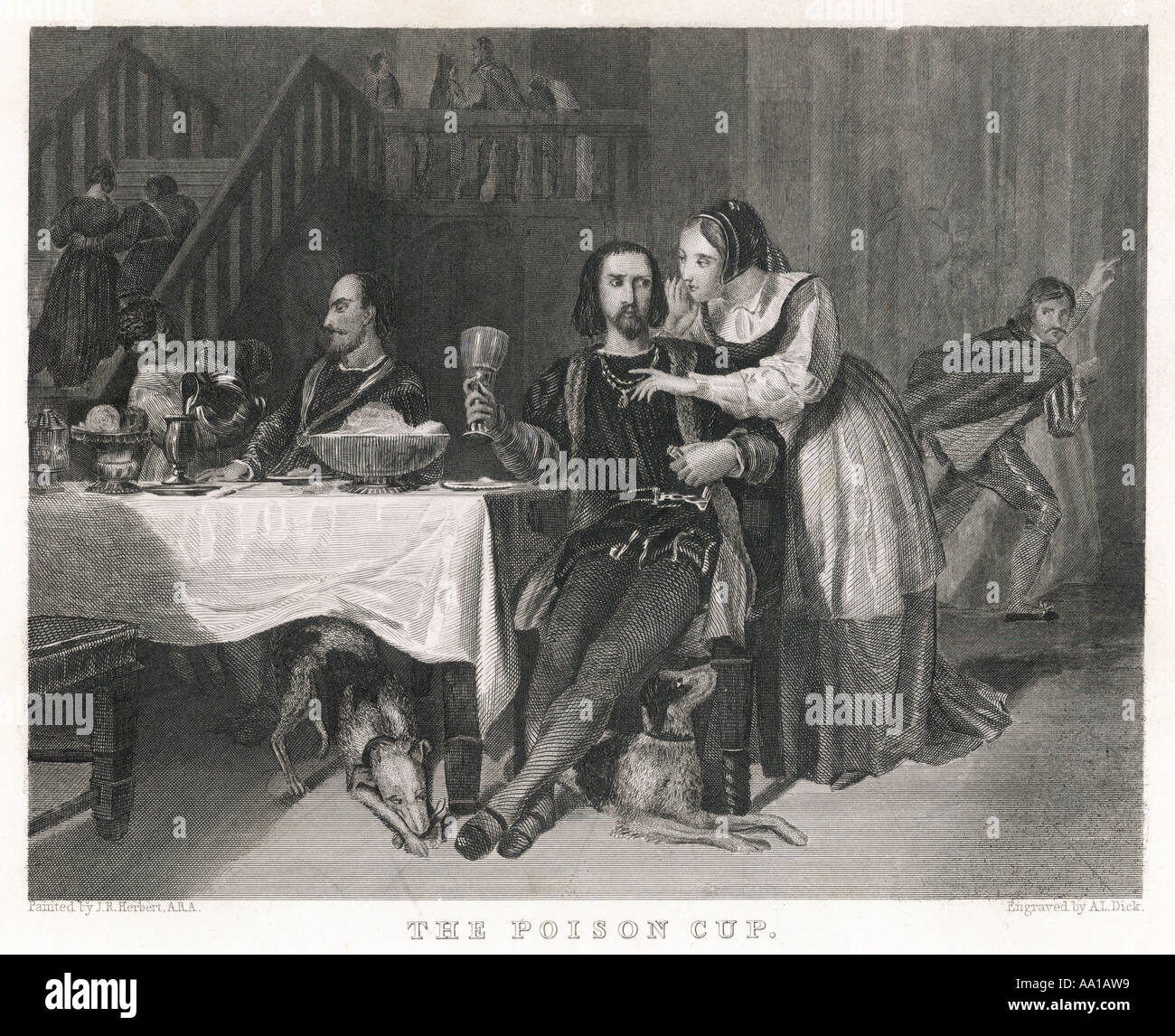 The Poison Cup Stock Photo - Alamy