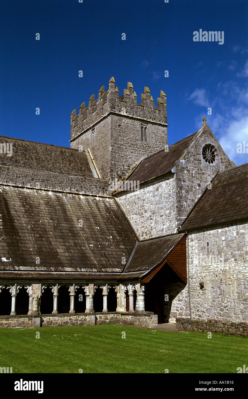 Ireland Co Tipperary Lower Shannon Cashel Holy Cross Abbey Stock Photo ...
