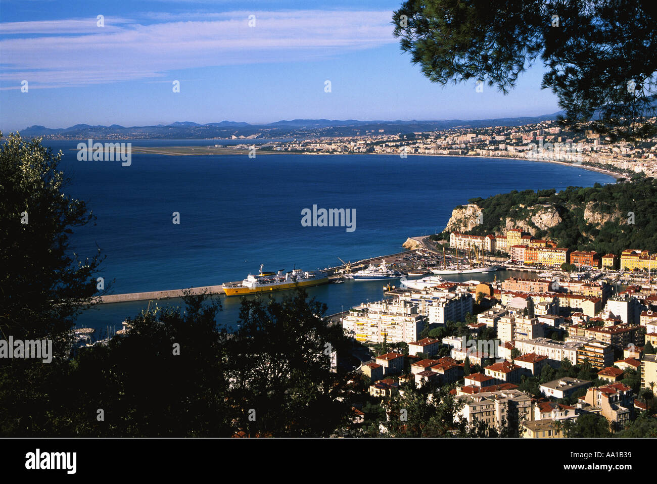 French riviera angel bay hi-res stock photography and images - Alamy