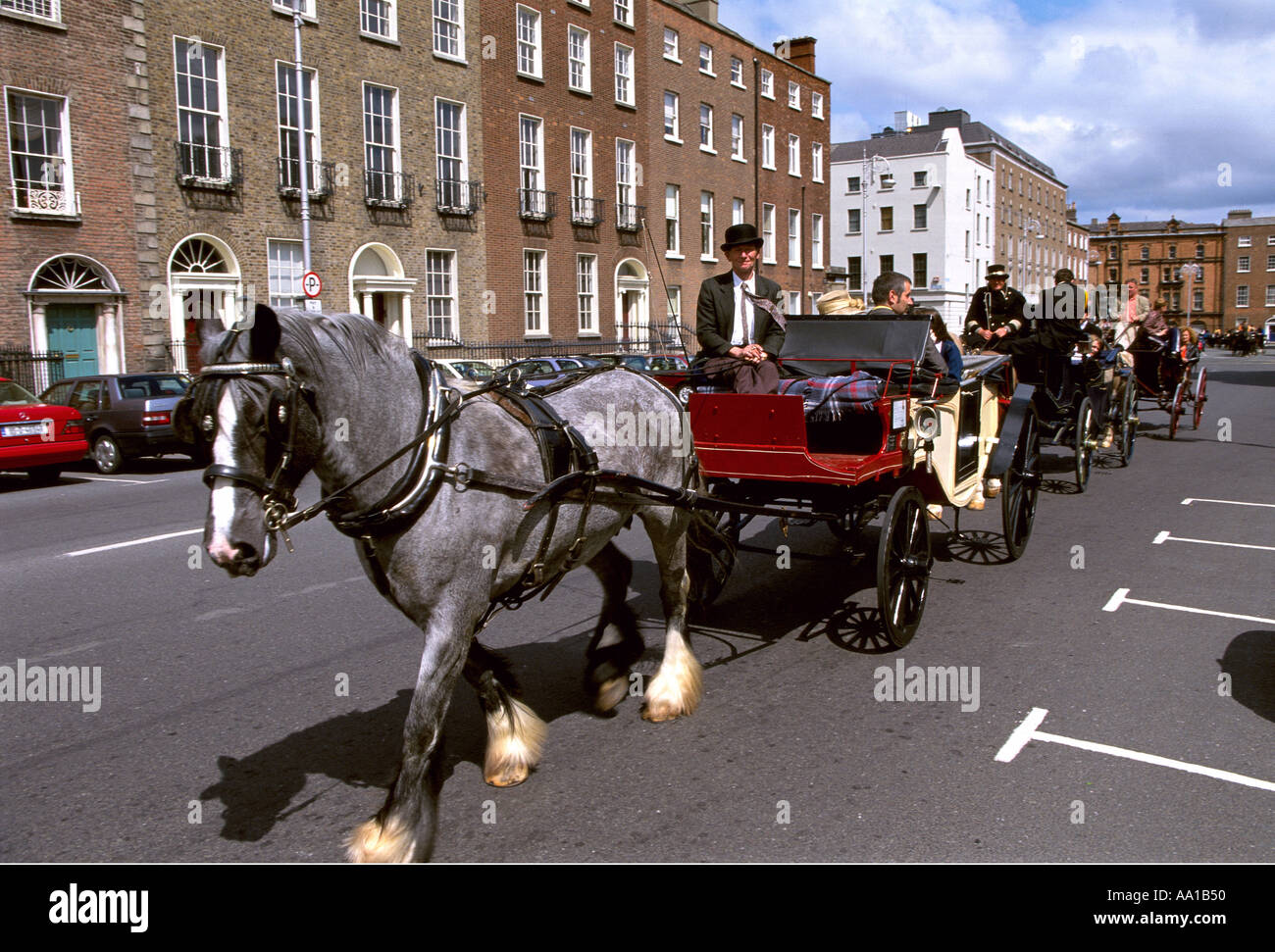 Ireland Dublin Barouche Walk Stock Photo - Alamy