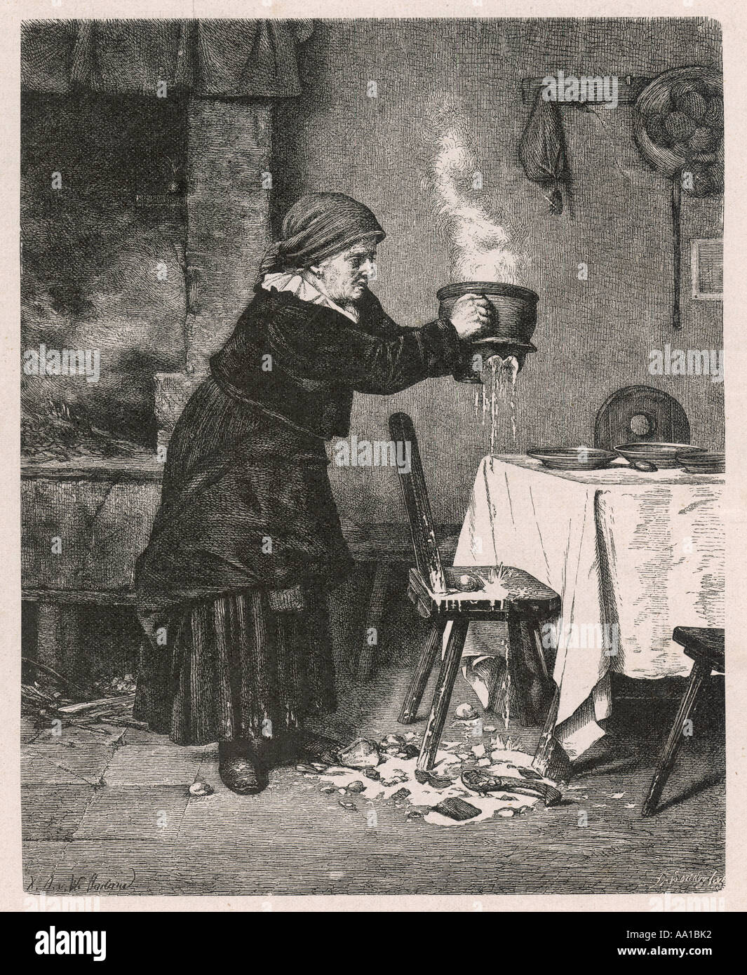 Mess pot hi-res stock photography and images - Alamy