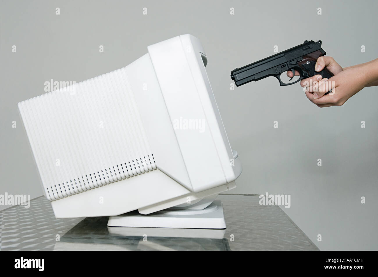 Woman Holding Handgun Stock Photos & Woman Holding Handgun Stock Images ...