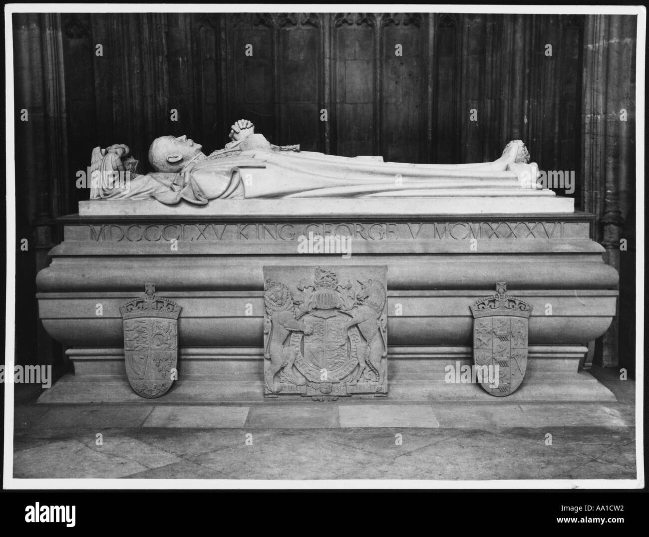 Tomb Of King George V Stock Photo - Alamy