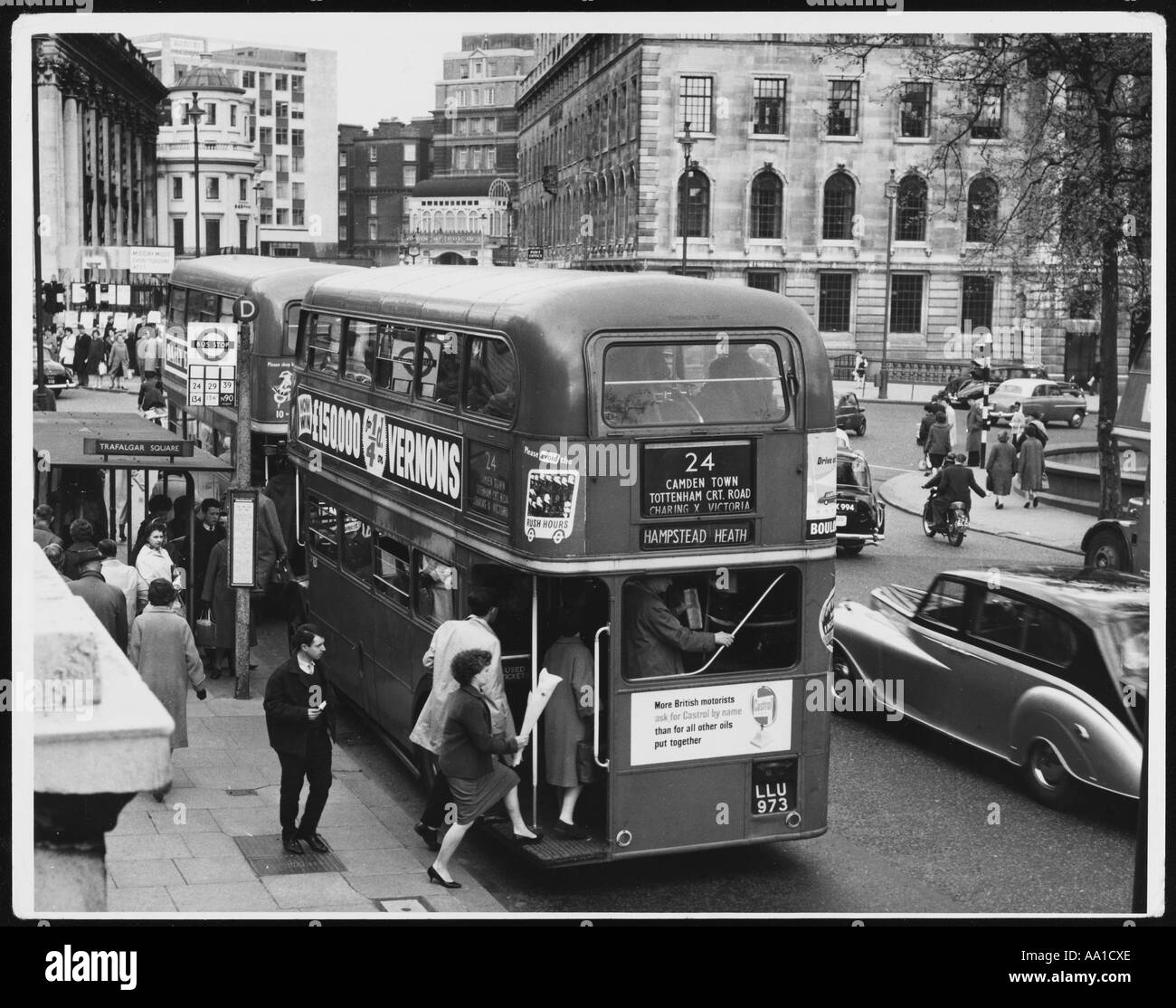 1960s trafalgar square london hi-res stock photography and images - Alamy