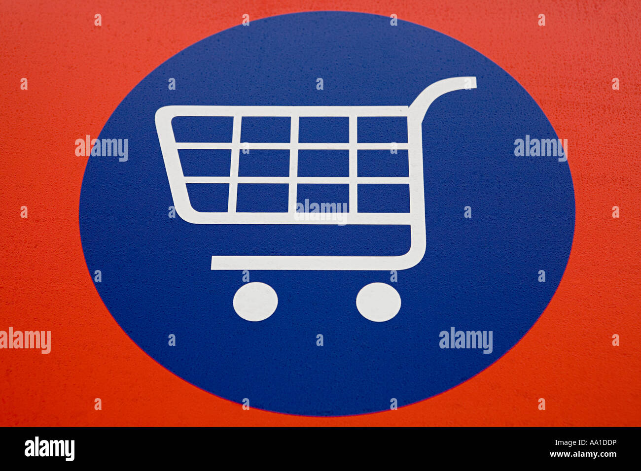Shopping Trolley Sign High Resolution Stock Photography and Images - Alamy