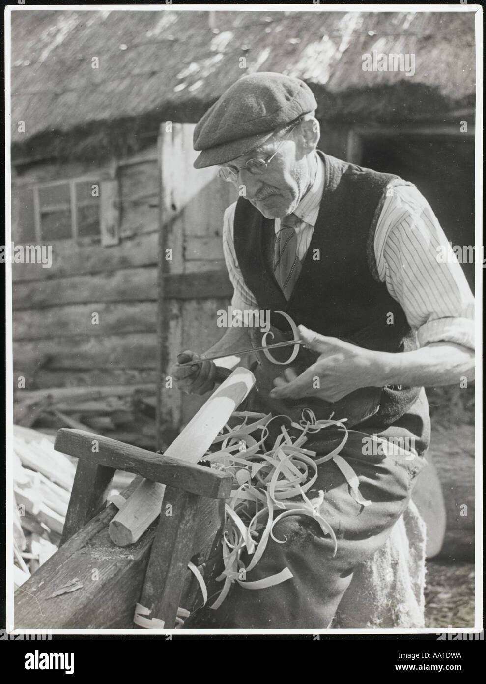 A Chiltern Carpenter Stock Photo - Alamy