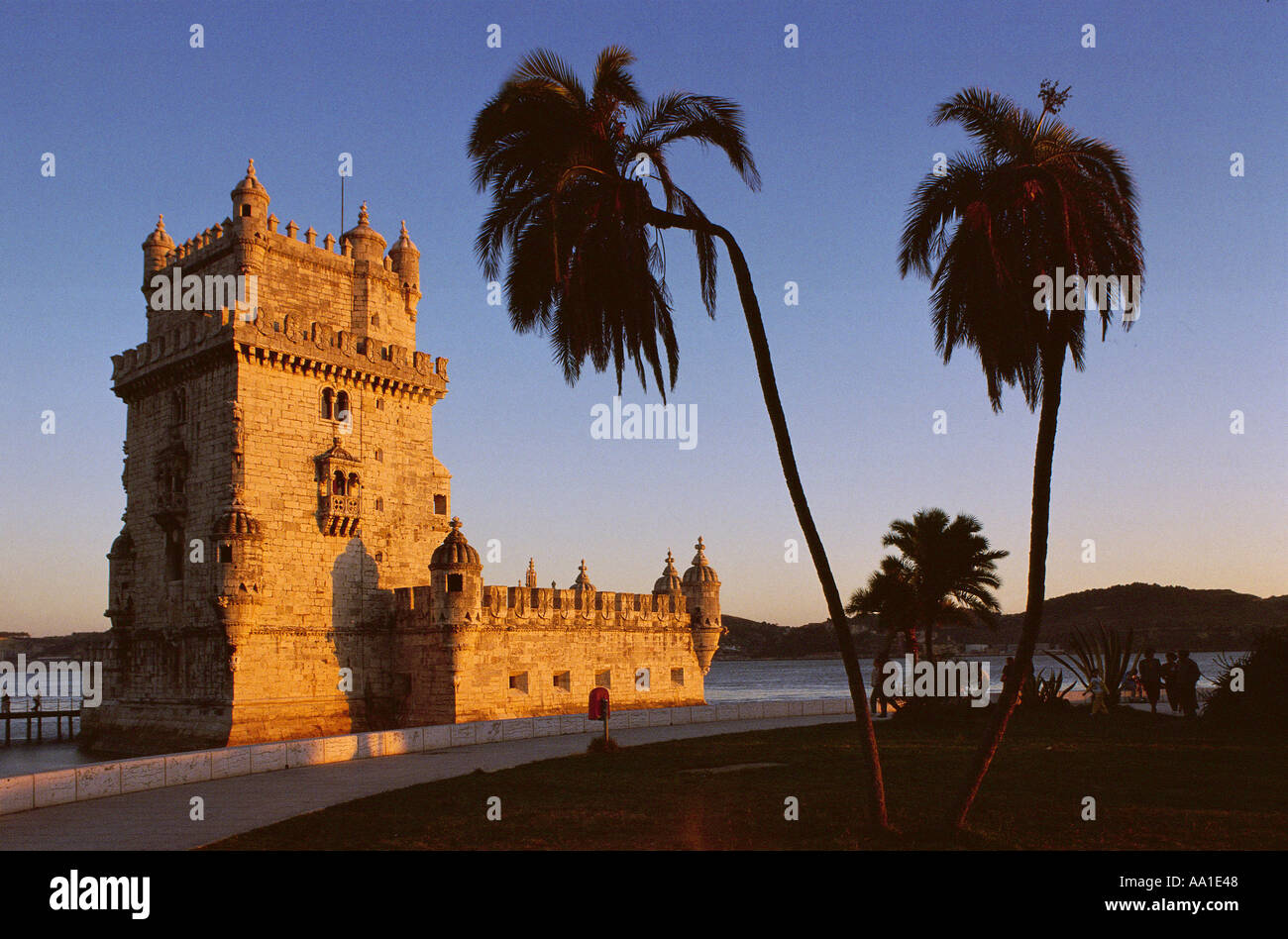 Portugal Lisboa Belem Tower Stock Photo - Alamy