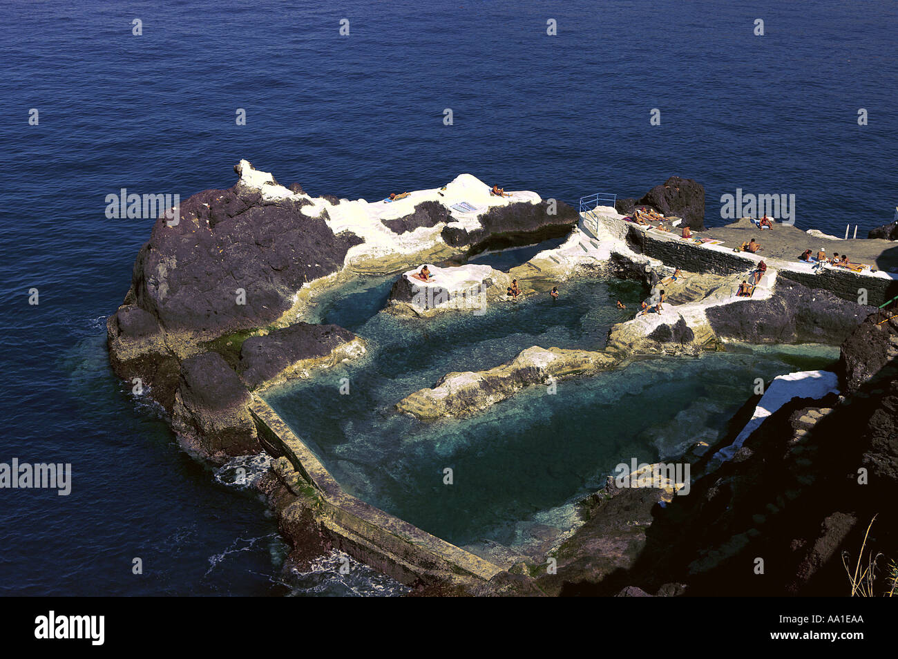 Madeira Sea water pool Stock Photo - Alamy