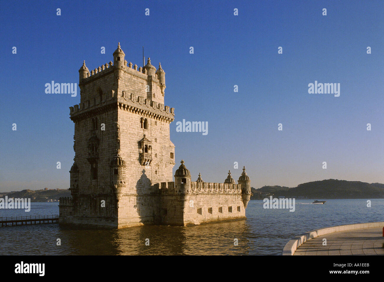 Portugal Lisboa Belem Tower Stock Photo - Alamy
