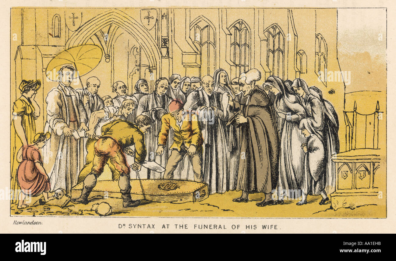 The funeral of dr syntax hi-res stock photography and images - Alamy