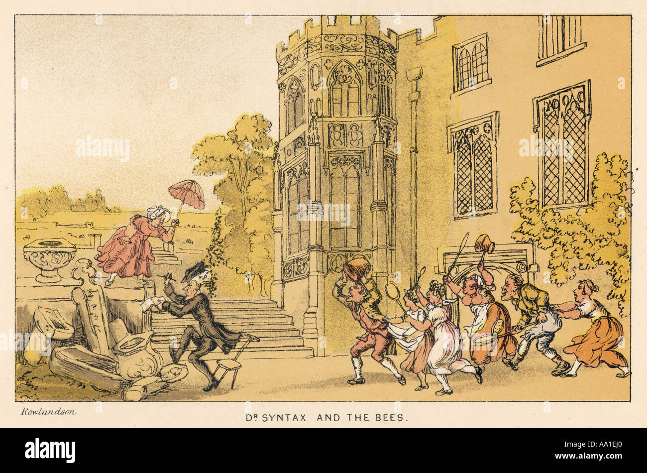 Dr Syntax Bees 2nd Tour Stock Photo - Alamy