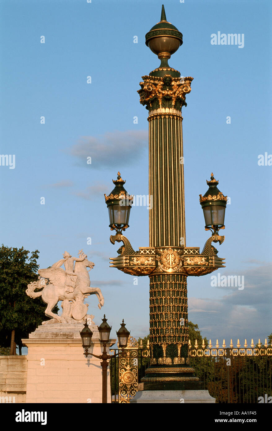 Paris Concorde Square Stock Photo - Alamy