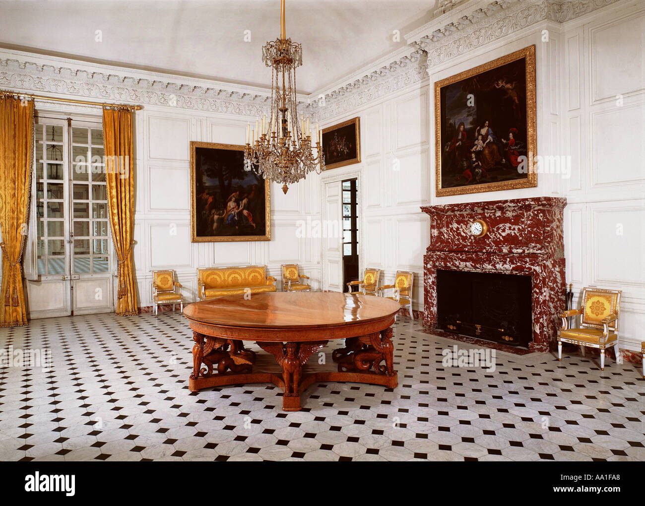 Palace of Versailles Antichambre des Seigneurs Stock Photo - Alamy