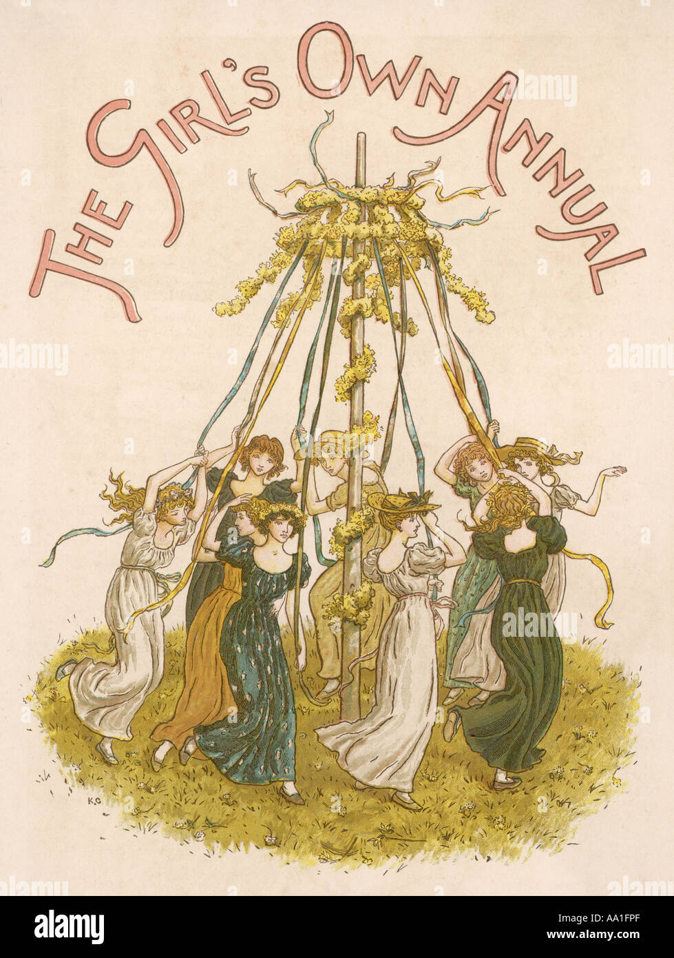 Dancing around the maypole hi-res stock photography and images - Alamy