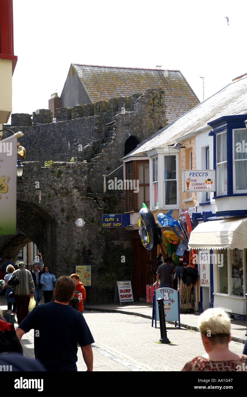 Tenby medieval fort hi-res stock photography and images - Alamy
