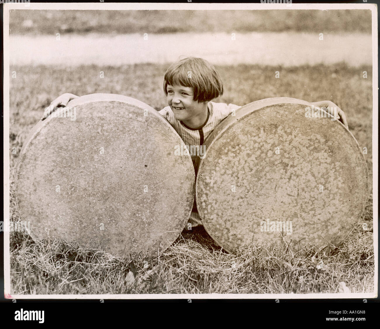1930s children playing with toys hi-res stock photography and images ...
