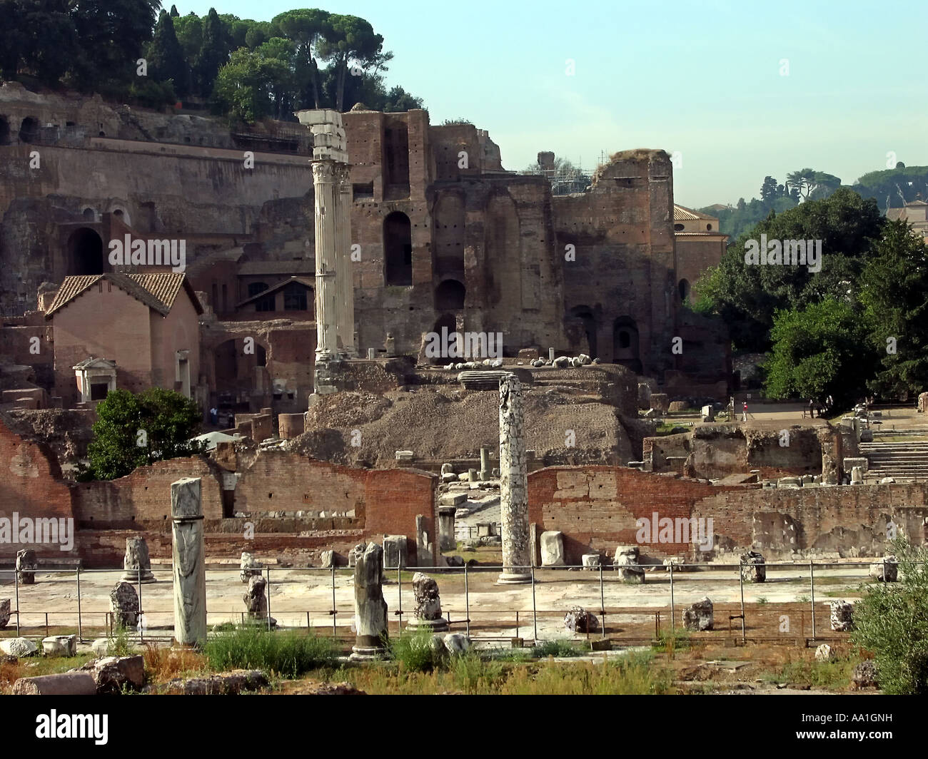 Imperial forums Rome Italy Stock Photo - Alamy