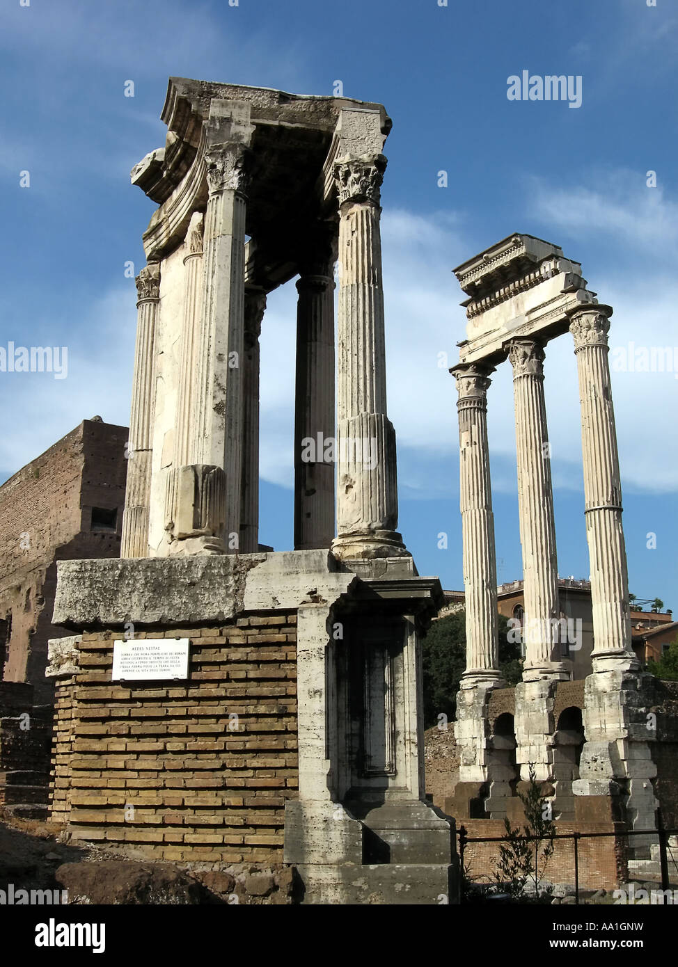 Vesta temple hi-res stock photography and images - Alamy