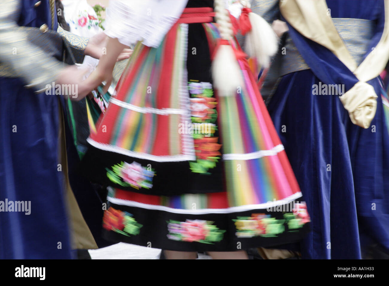 Polish folk dance Lowicz region Poland Stock Photo - Alamy