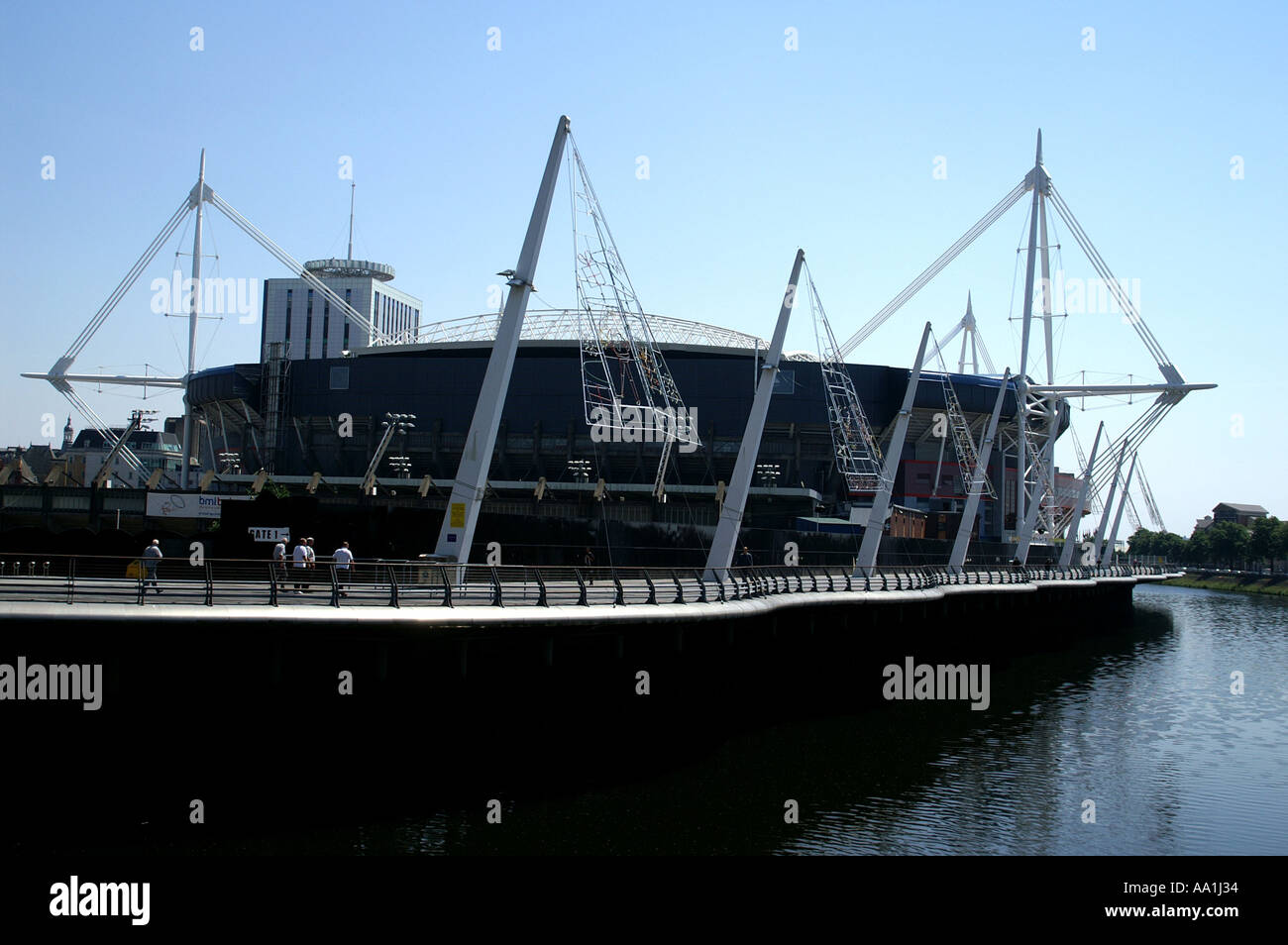 Cardiff athletics stadium hi-res stock photography and images - Alamy