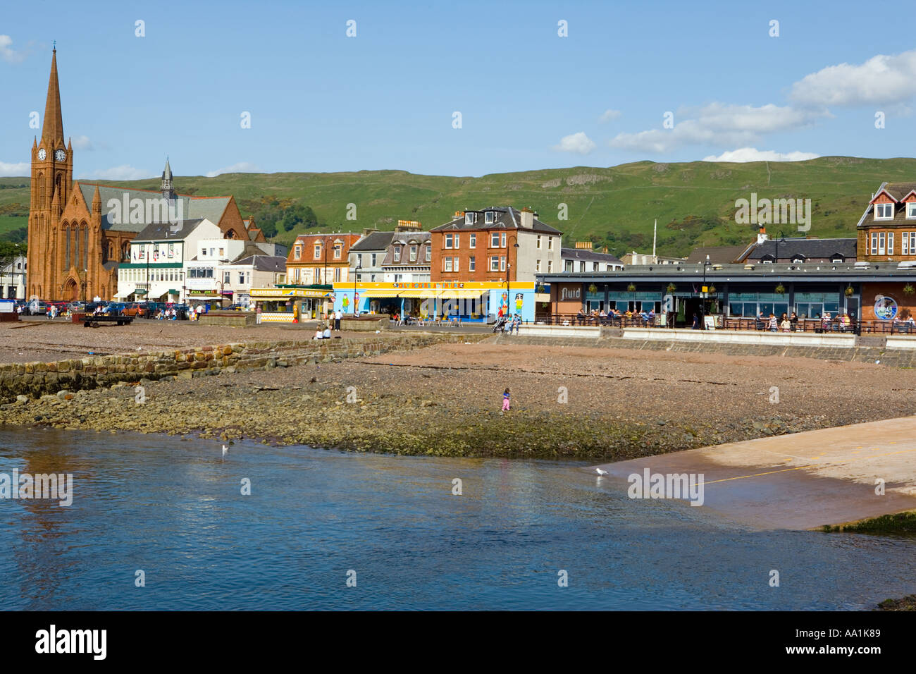 LARGS AYRSHIRE SCOTLAND Stock Photo - Alamy