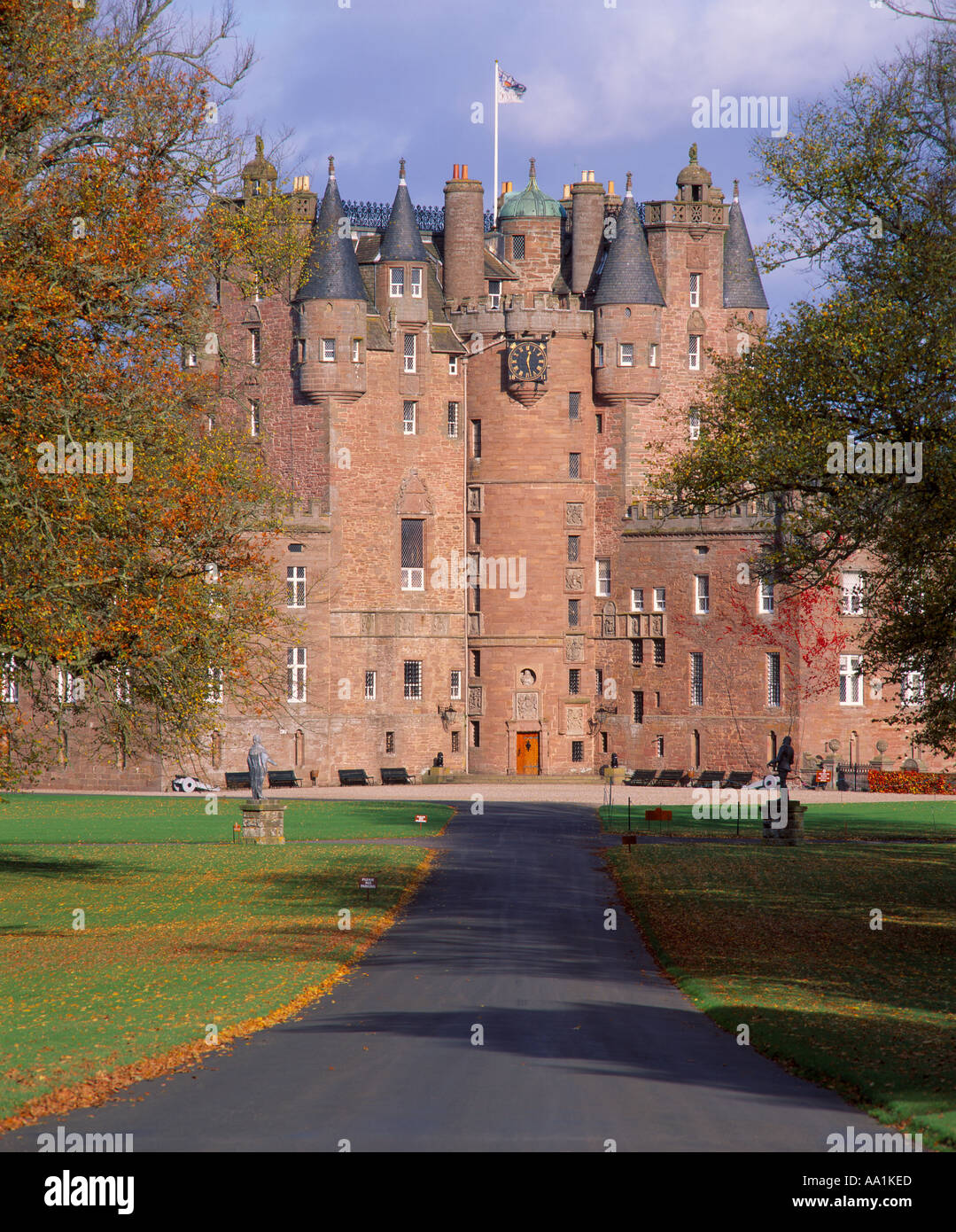 Glamis Castle Angus Scotland High Resolution Stock Photography and ...
