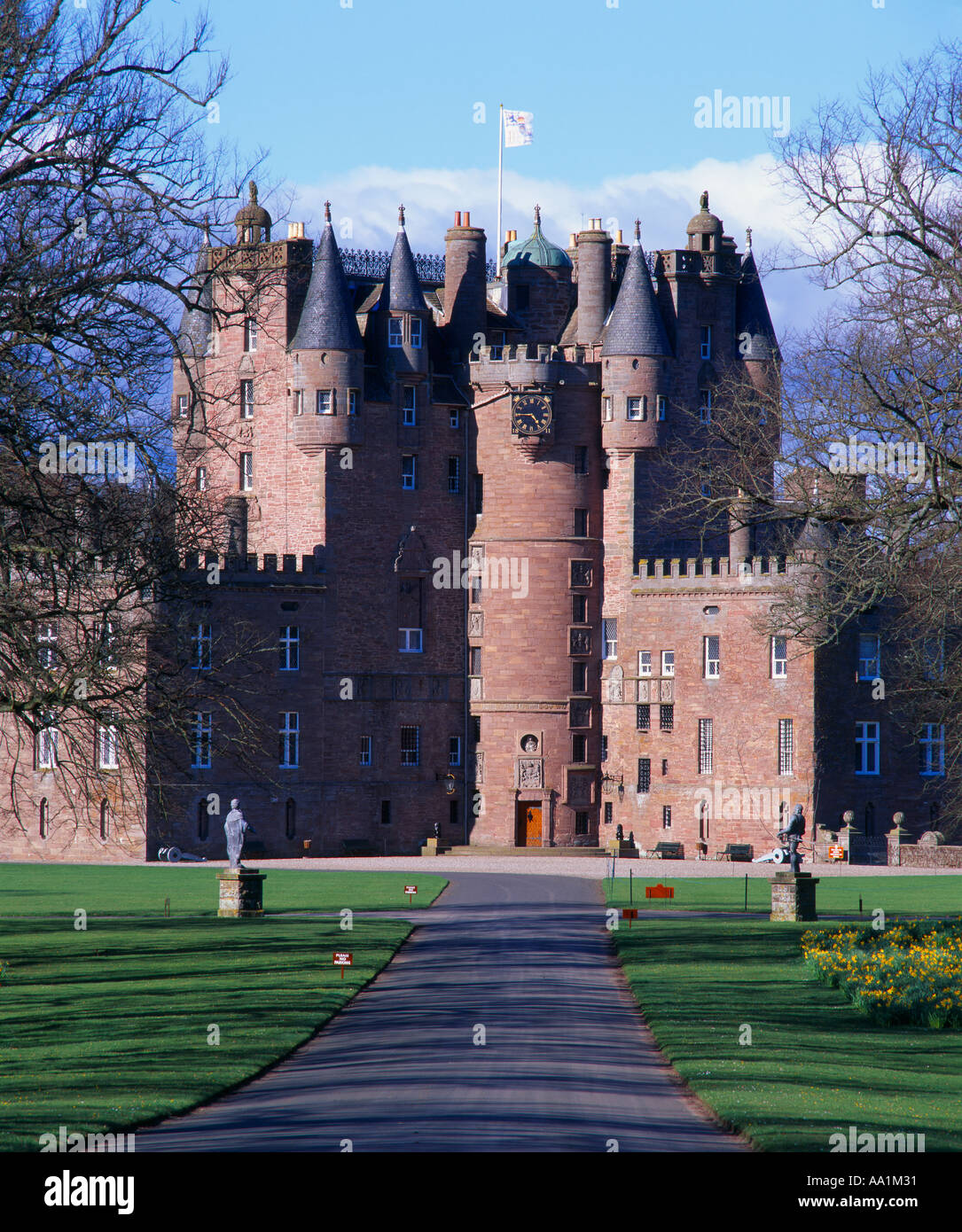 Glamis Castle, Angus, Scotland, UK Stock Photo - Alamy