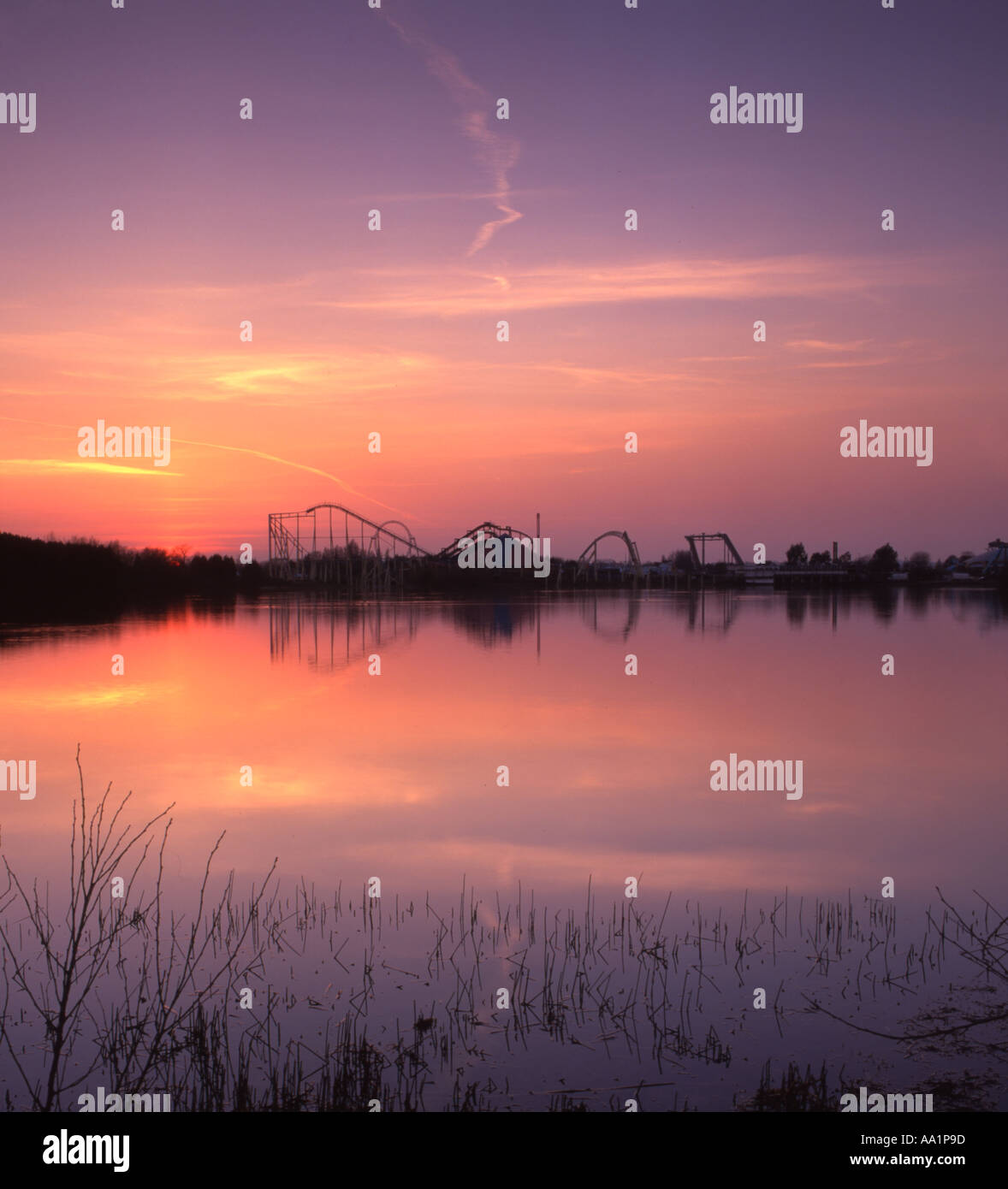 Thorp Park UK Stock Photo - Alamy