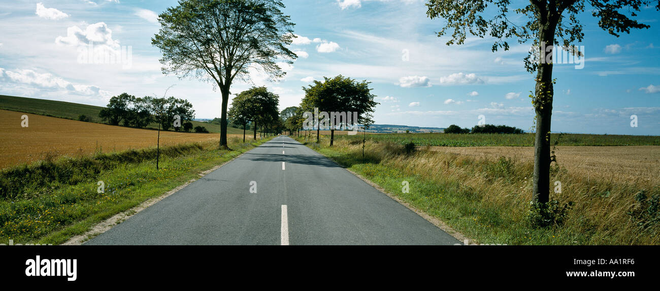 Road in denmark hi-res stock photography and images - Alamy