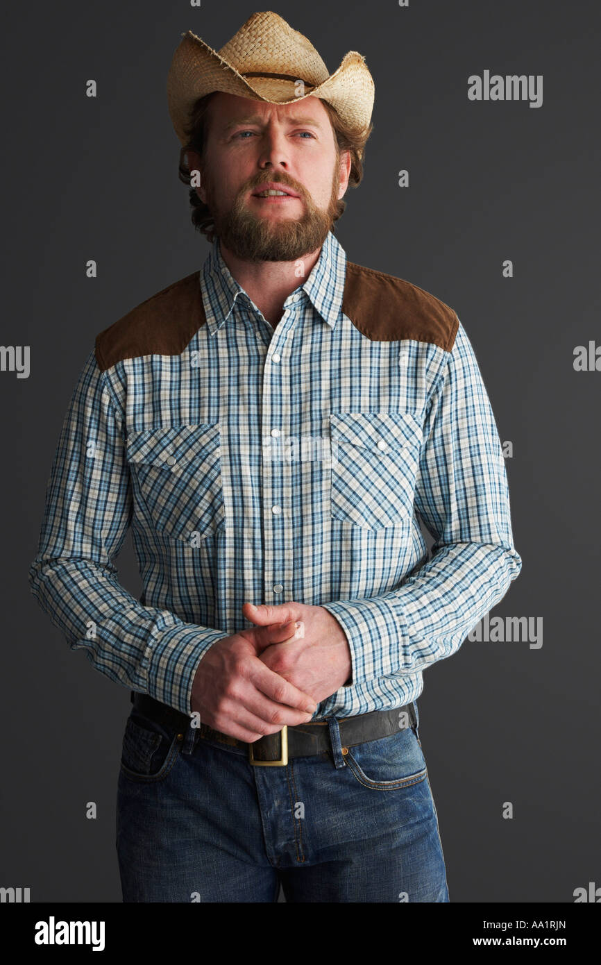 Cowboy Portrait High Resolution Stock Photography and Images - Alamy