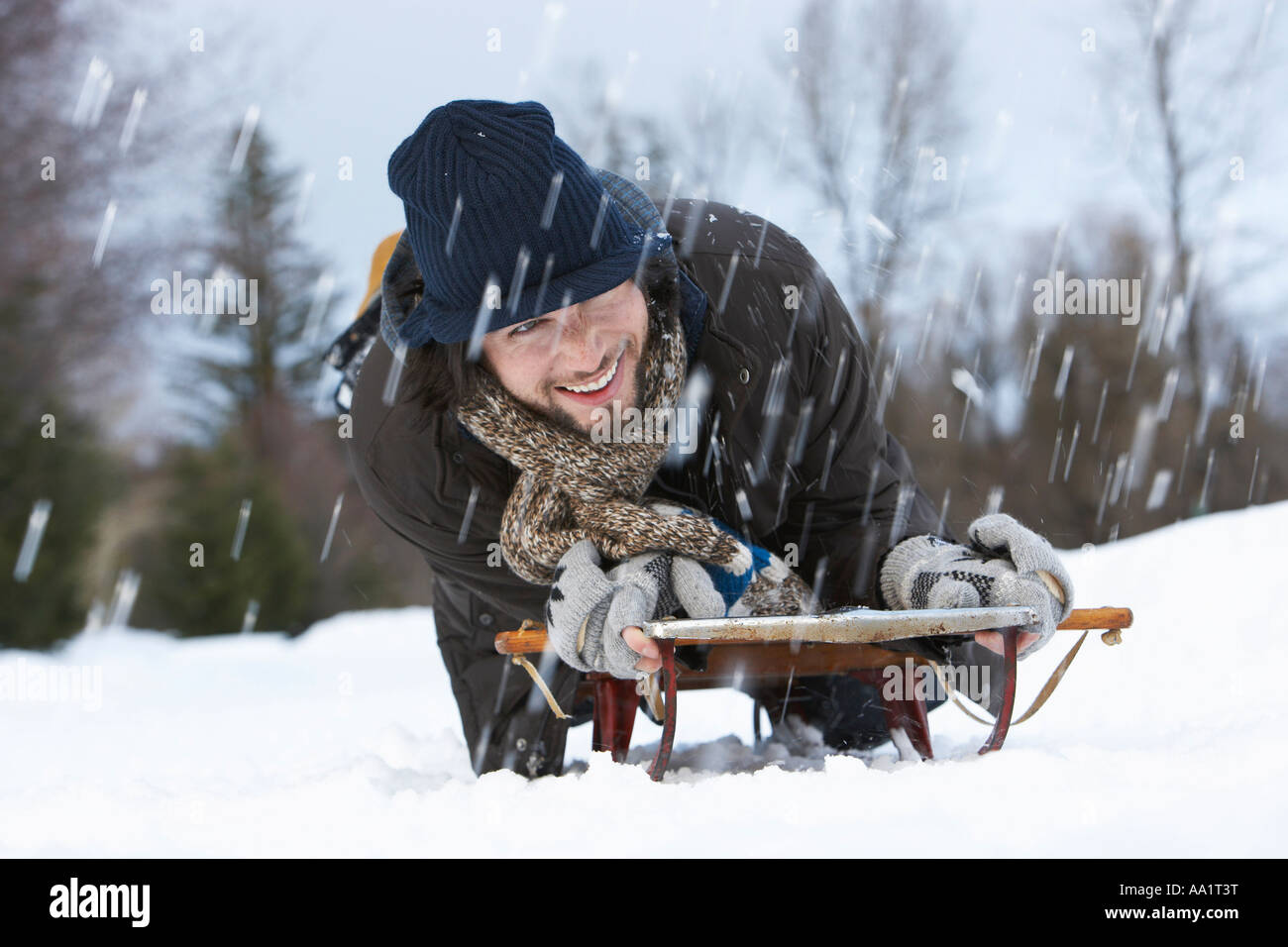 Man Sliding Down High Resolution Stock Photography and Images - Alamy