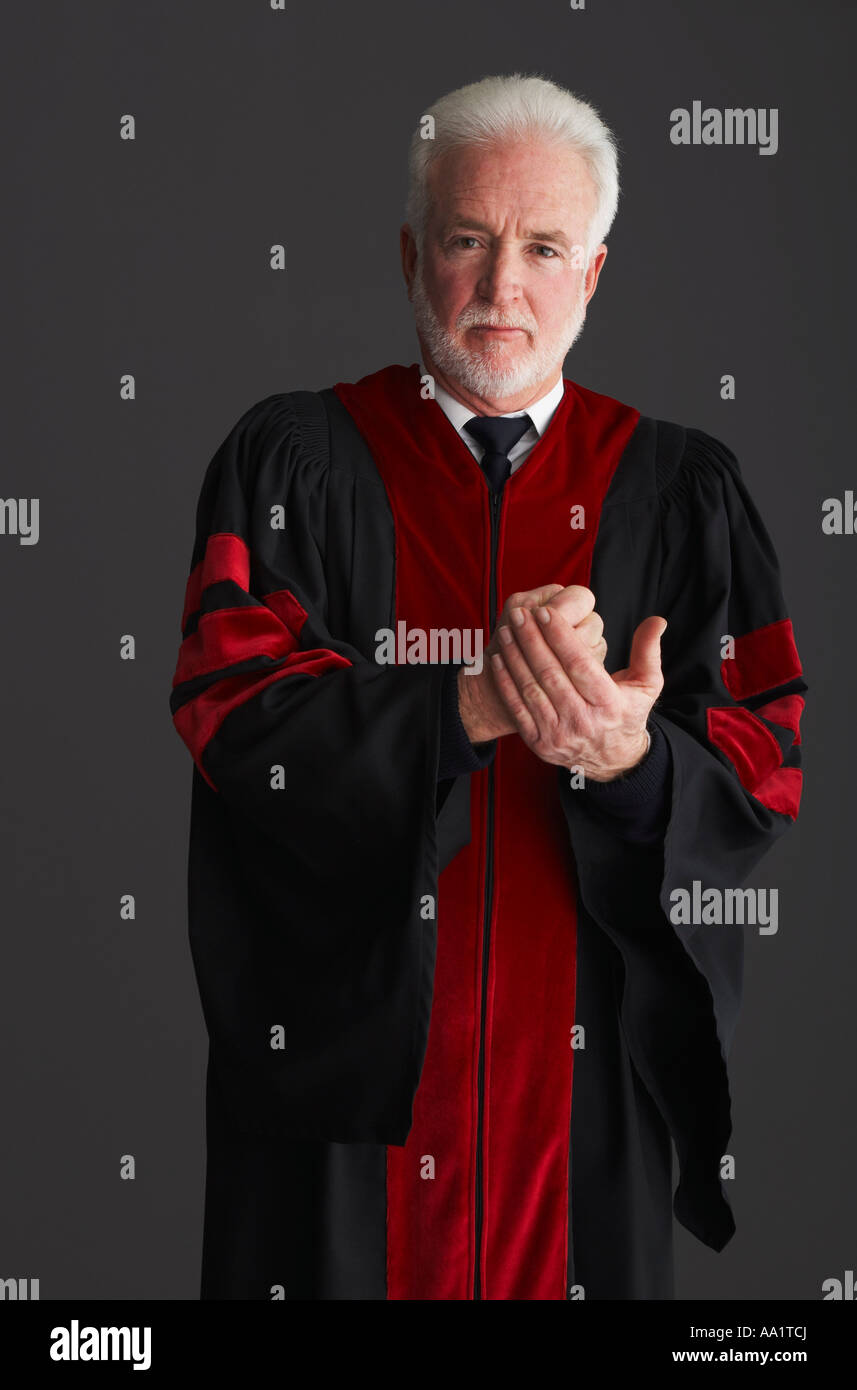 Stern judge looking camera hi-res stock photography and images - Alamy