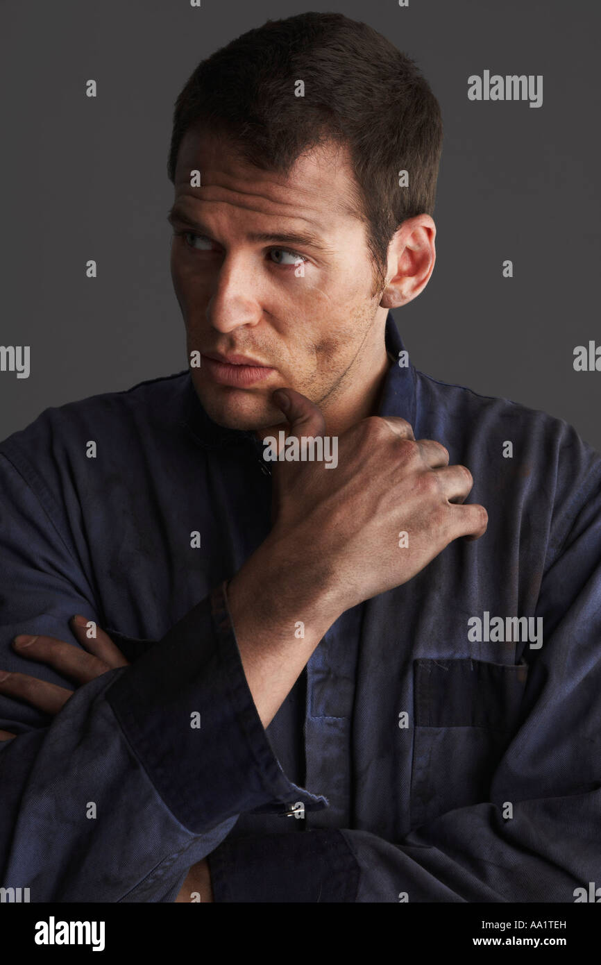 Greasy looking face hi-res stock photography and images - Alamy