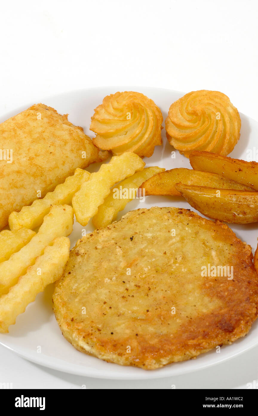 kartoffelprodukte potato products Stock Photo - Alamy