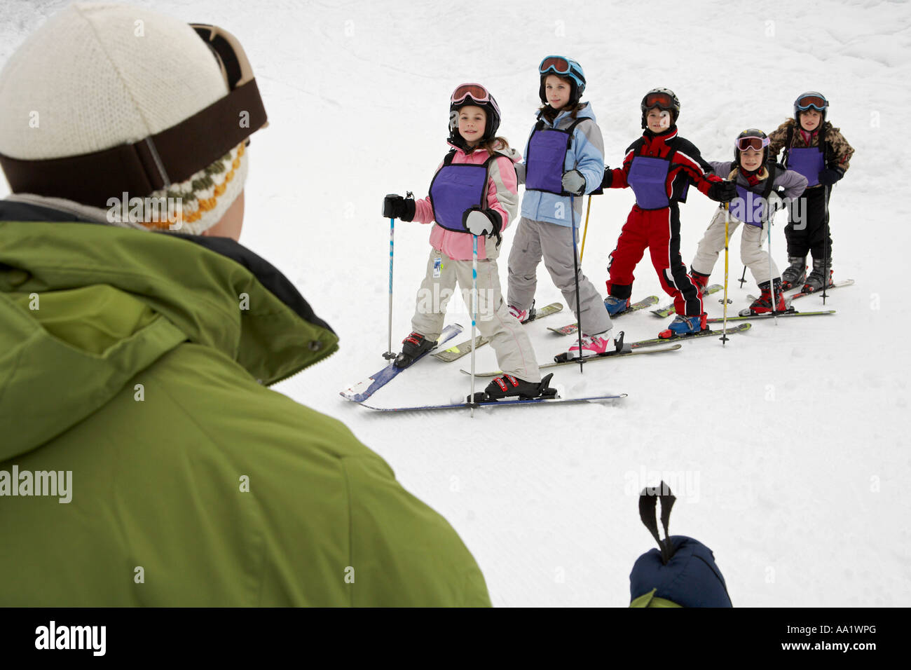 Ski instructor student hi-res stock photography and images - Alamy