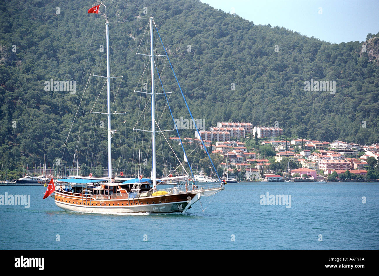 Fethiye in Southern Turkey Stock Photo - Alamy