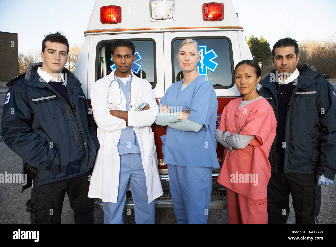 Ambulance Personnel High Resolution Stock Photography and Images - Alamy