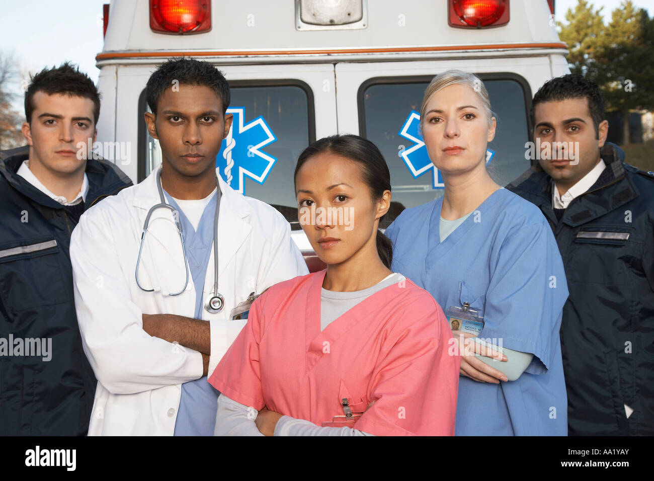 Ambulance Personnel High Resolution Stock Photography and Images - Alamy