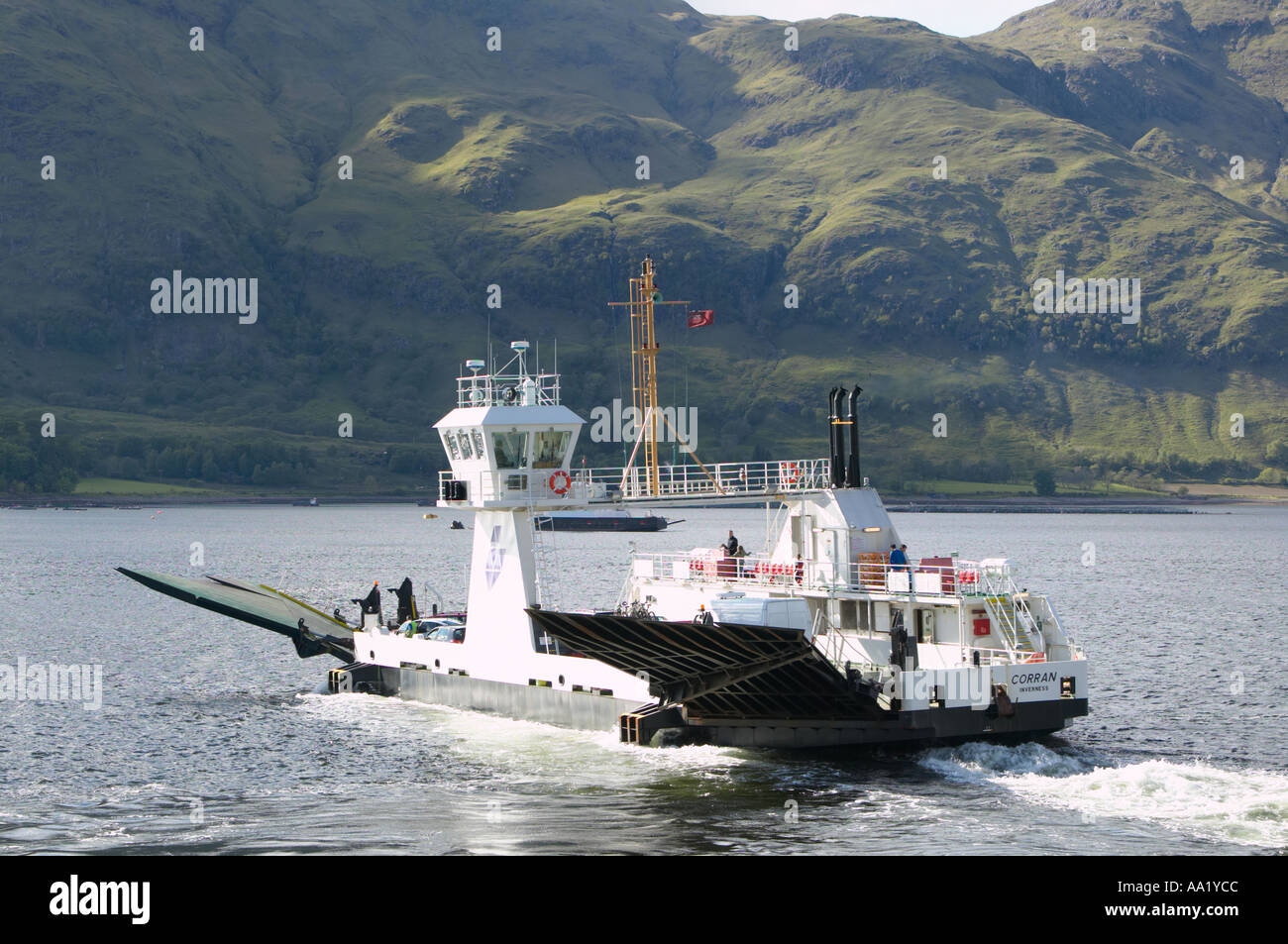 Corran Ferry near Fort William, Lochaber, Highland, Scotland Stock ...
