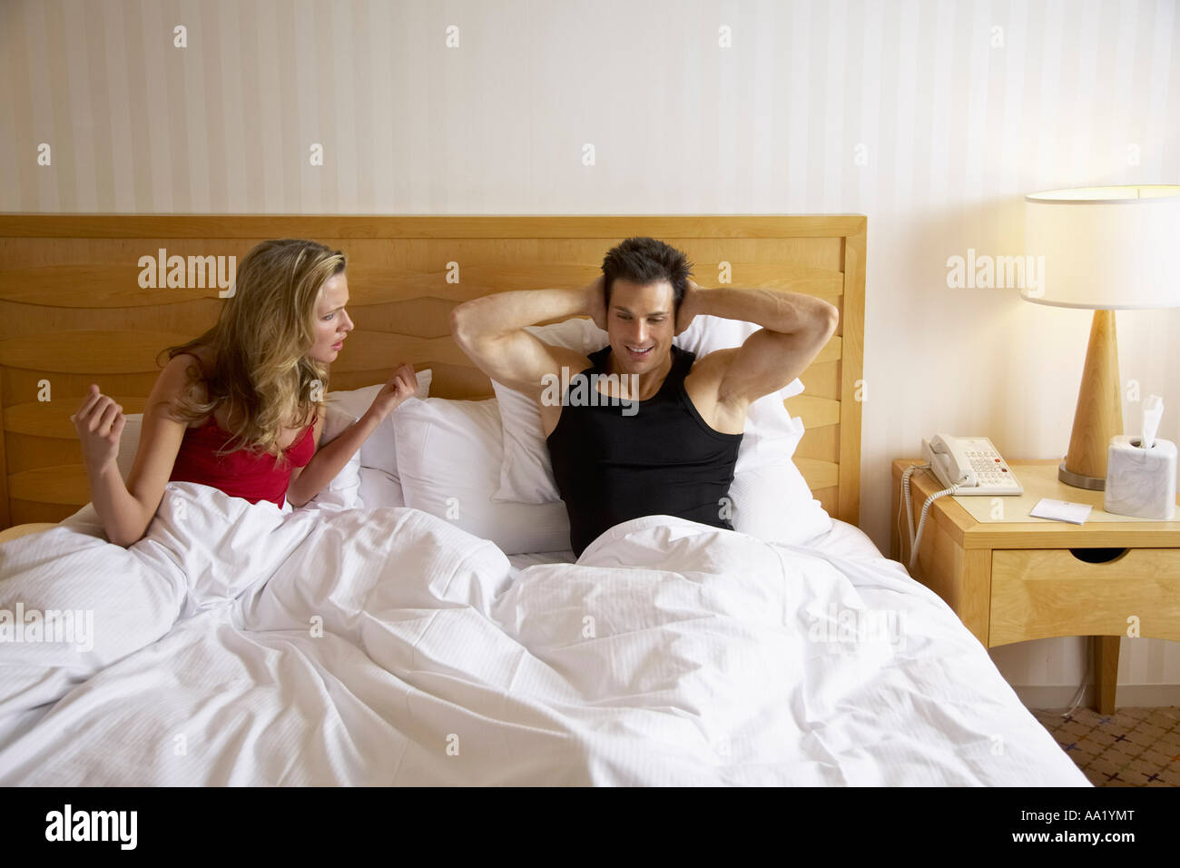 Nuisance call bed hi-res stock photography and images - Alamy