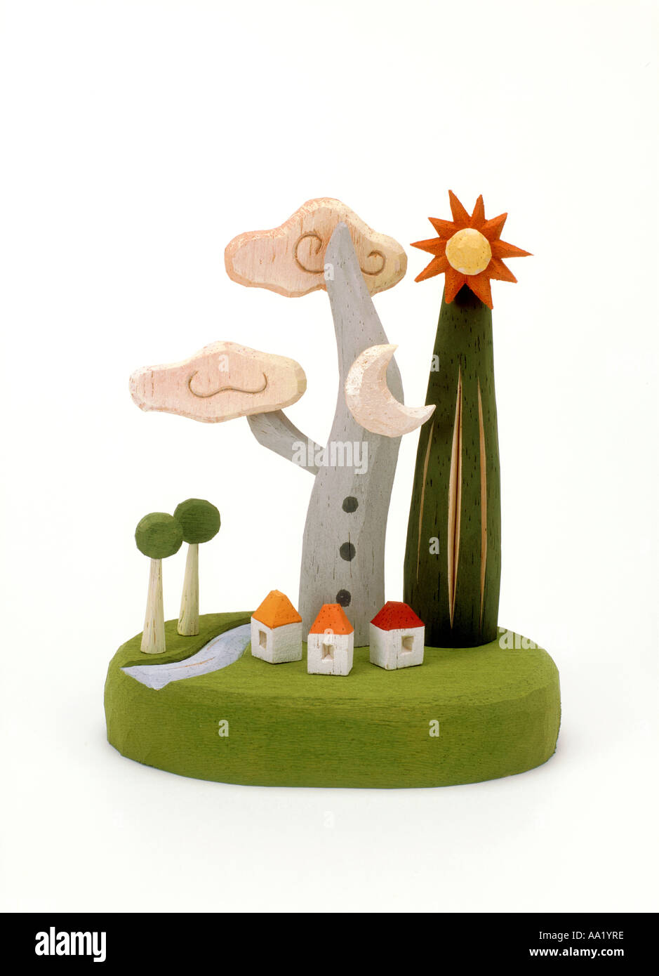 Settlement model Cut Out Stock Images & Pictures - Alamy