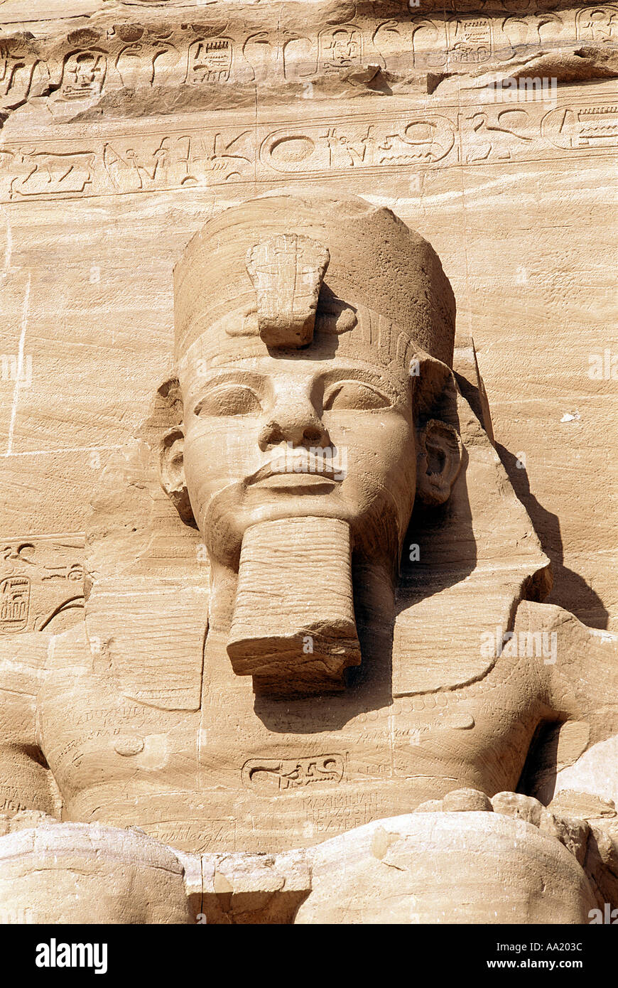 Egypt Abou Simbel Stock Photo - Alamy