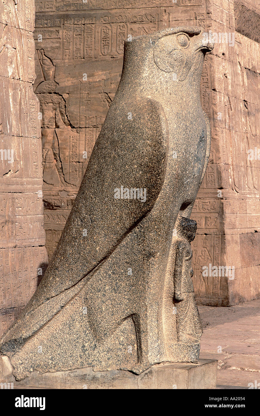Egypt Edfou Temple Stock Photo - Alamy